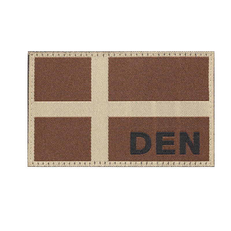 Denmark Flag Patch Desert fra ClawGear - Køb Denmark Patch her – GrejFreak.dk