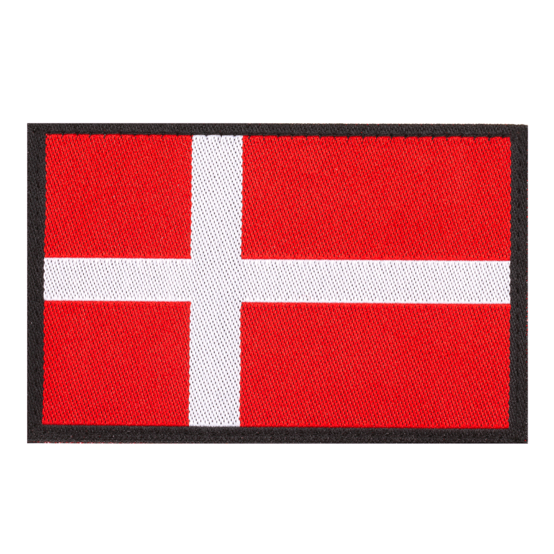 Denmark Flag Patch Fuldfarve fra ClawGear - Køb Patch her – GrejFreak.dk